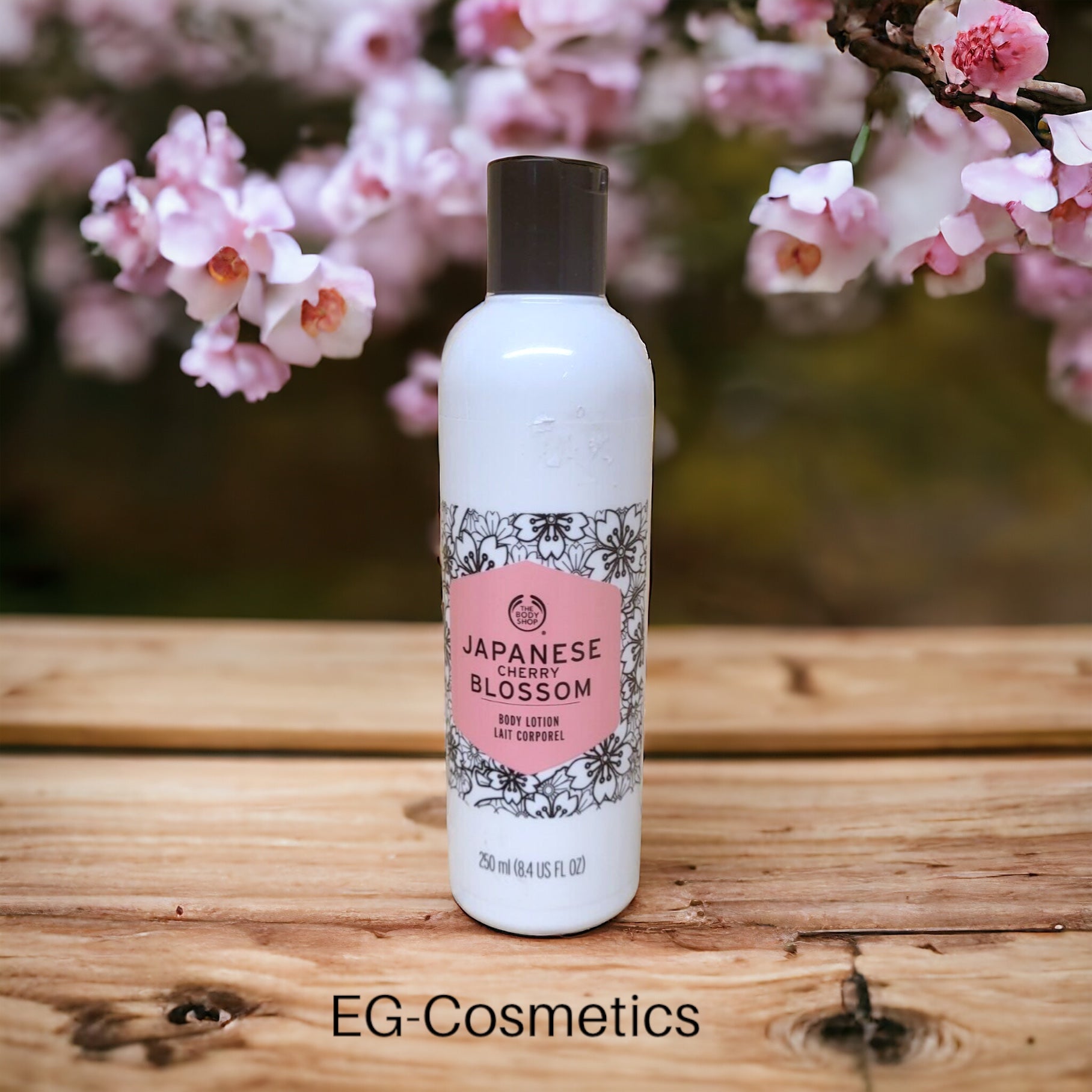 The Body Shop Japanese Cherry Blossom Body Lotion 250ml EG Cosmetics